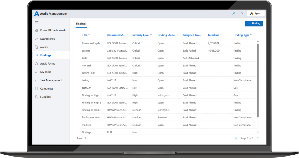 Audit Module Scaleable Solutions