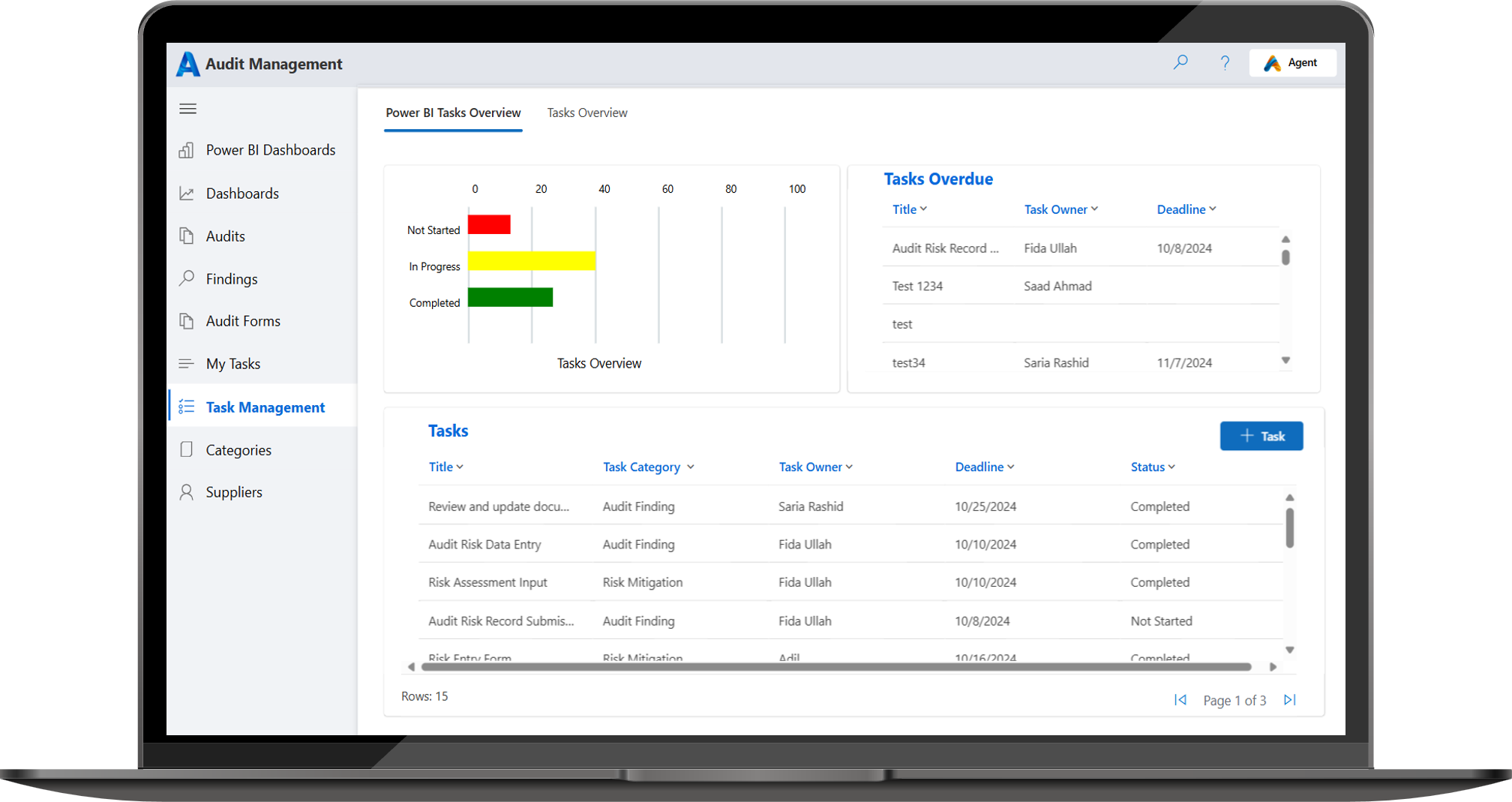 Audit Module Scaleable Solutions